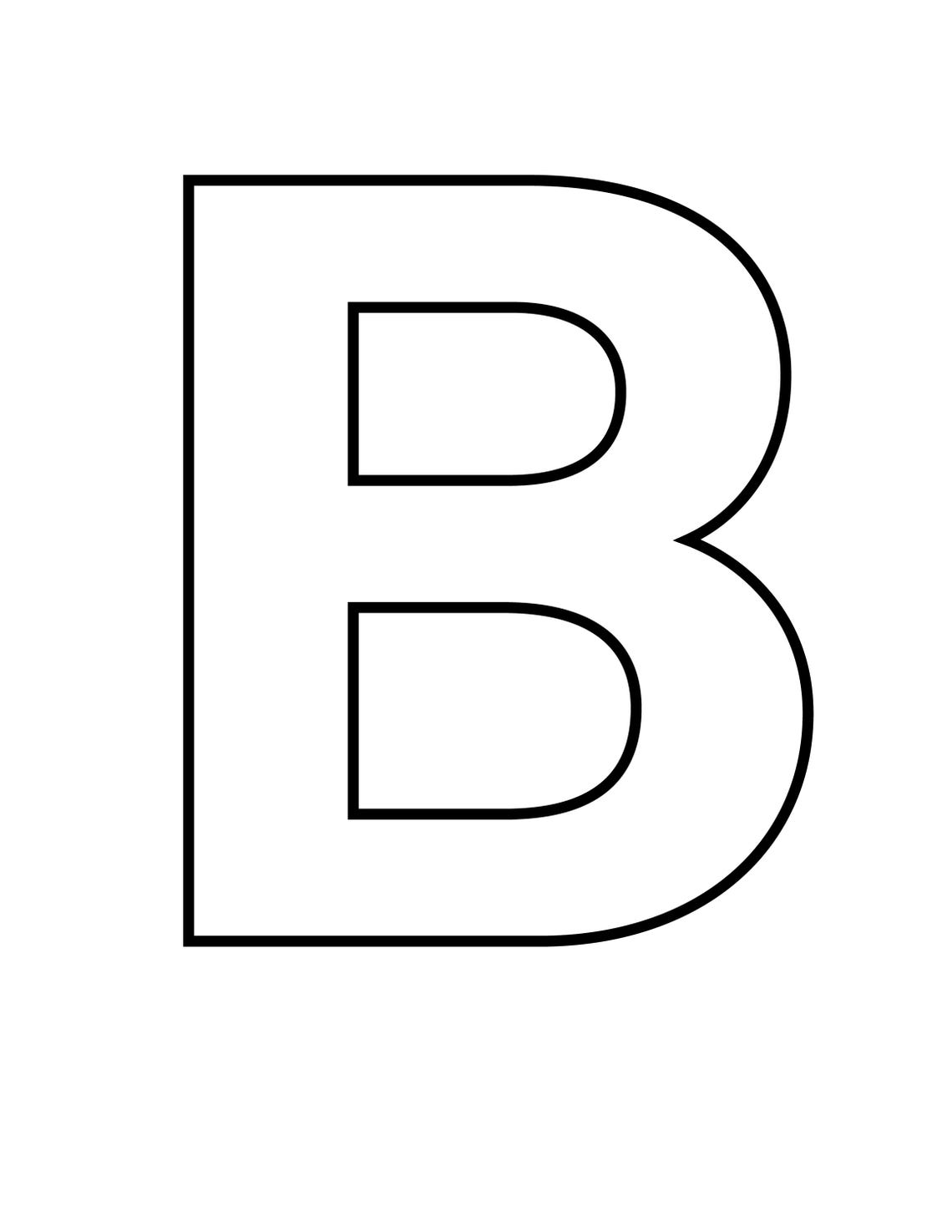 Large Printable Uppercase Alphabet Letters Big Block Letters for ...