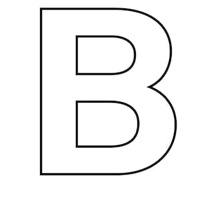 Large Printable Uppercase Alphabet Letters Big Block Letters for ...