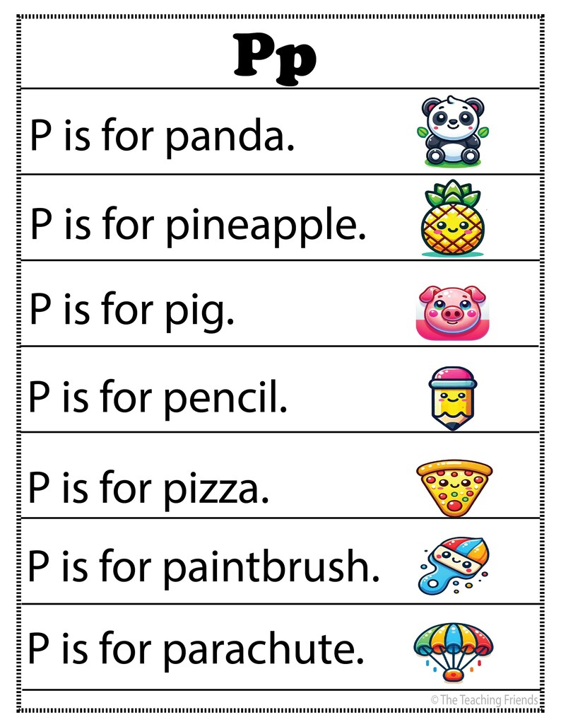 ABC Book Letter and Sound Recognition Phonics Alphabet Learning Early ...