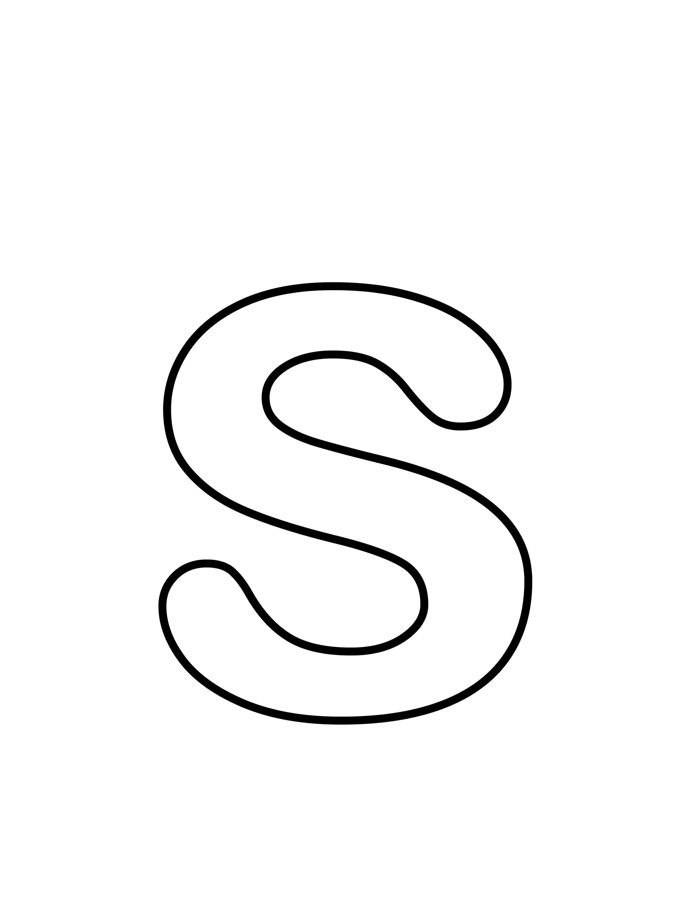 Large Printable Lowercase Alphabet Letters Big Block Letters for ...