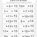 Addition Fill-in-the-blank Worksheets: Numbers 1-20 (printable) - Etsy
