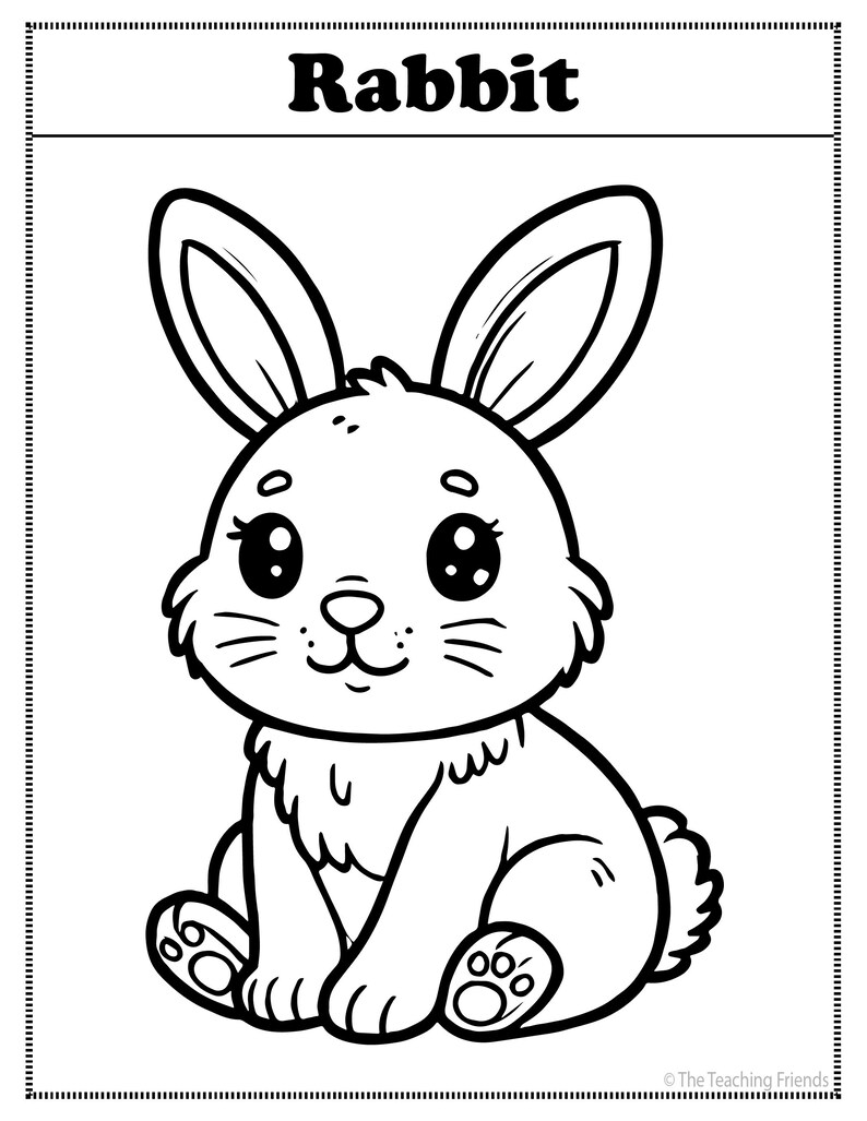 Woodland Animals Coloring Pages for Kids Fun Printable Activity Sheets ...