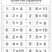 1st Grade Math Drills: Addition & Subtraction Worksheets (PDF) - Etsy