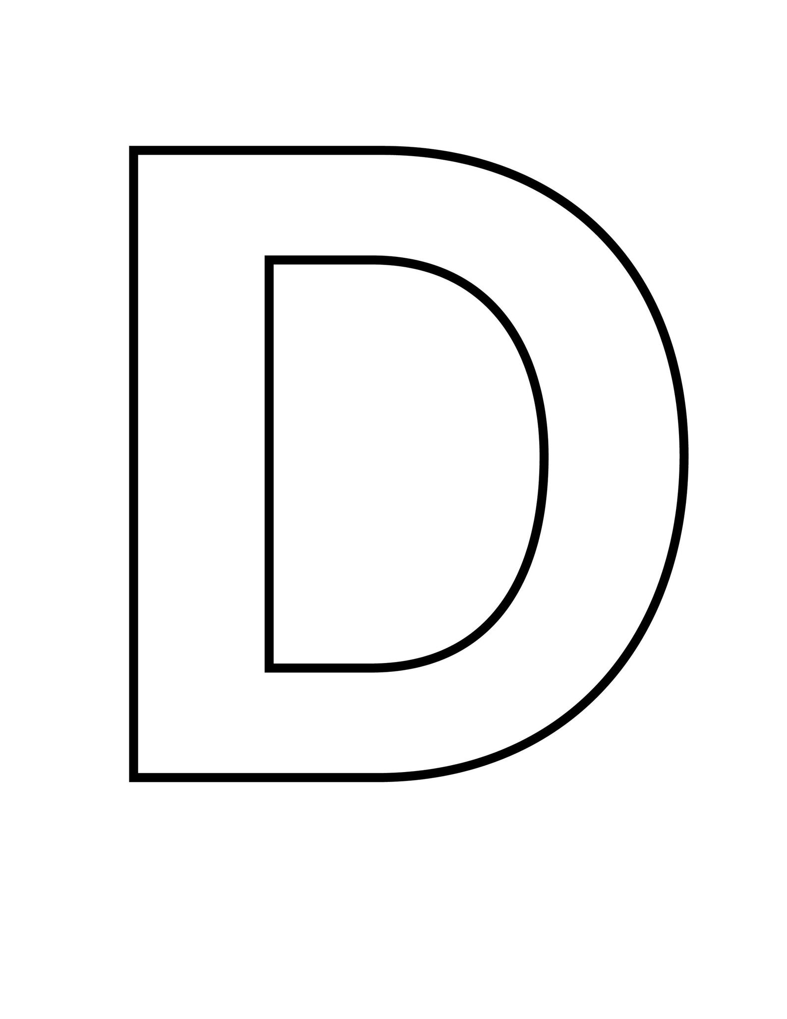 Large Printable Uppercase Alphabet Letters Big Block Letters for ...