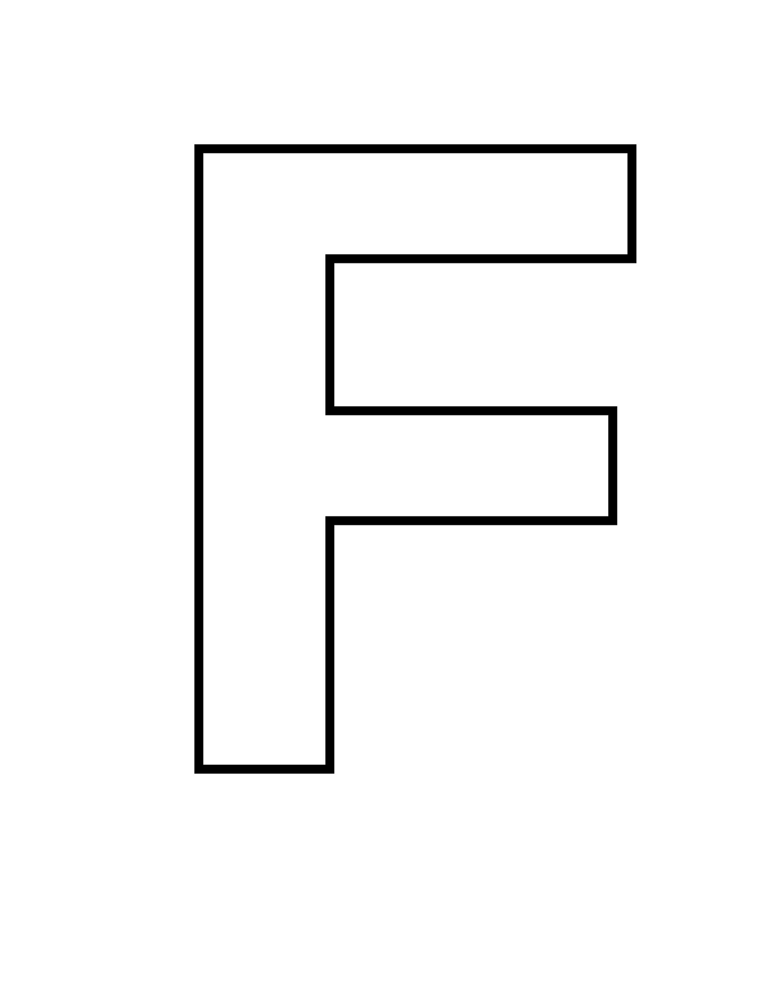 Large Printable Uppercase Alphabet Letters Big Block Letters for ...