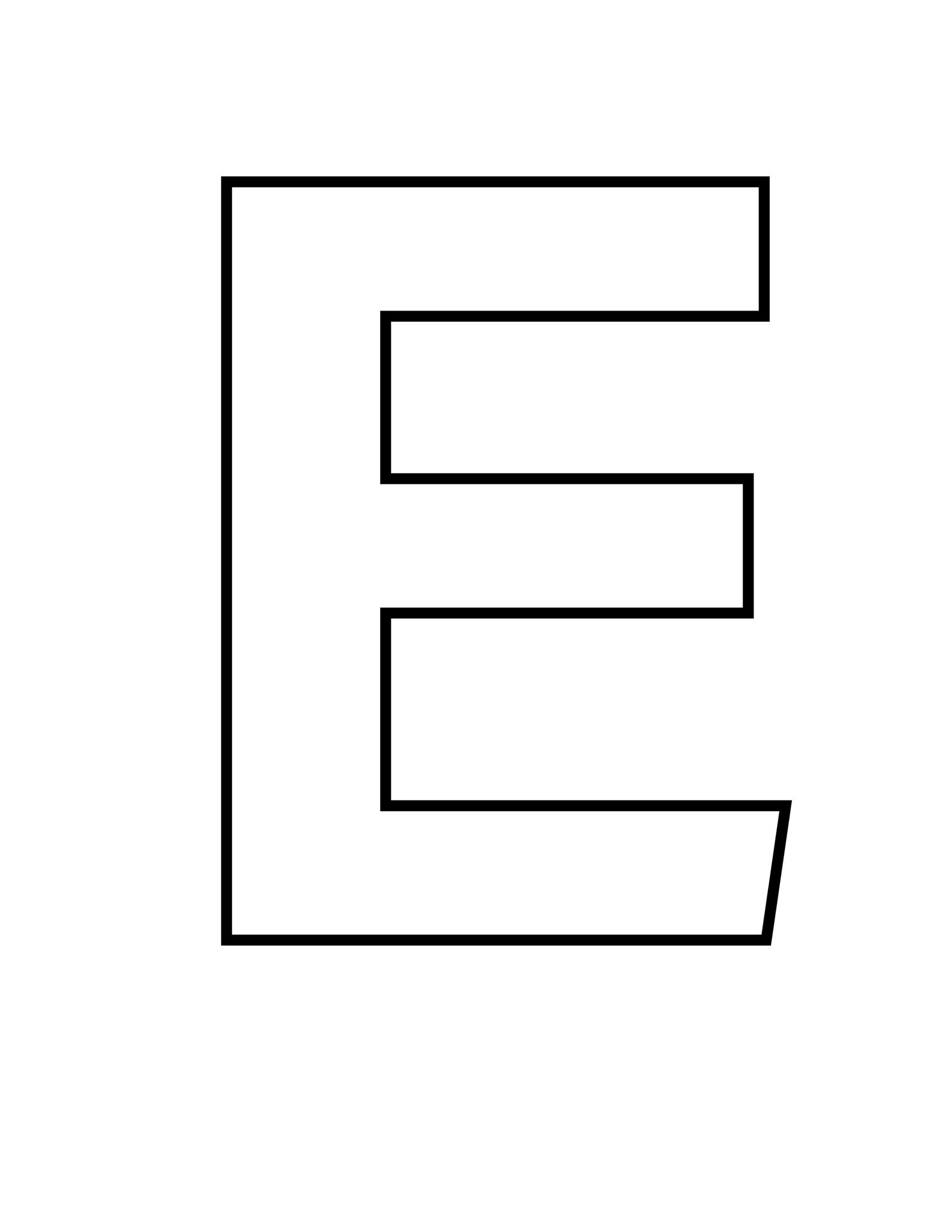 Large Printable Uppercase Alphabet Letters Big Block Letters for ...