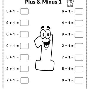 Numbers 1–20 Worksheets Kindergarten Math Worksheets Addition and ...