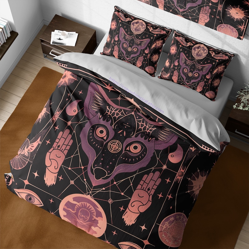 Wolf Bedding Set - Etsy
