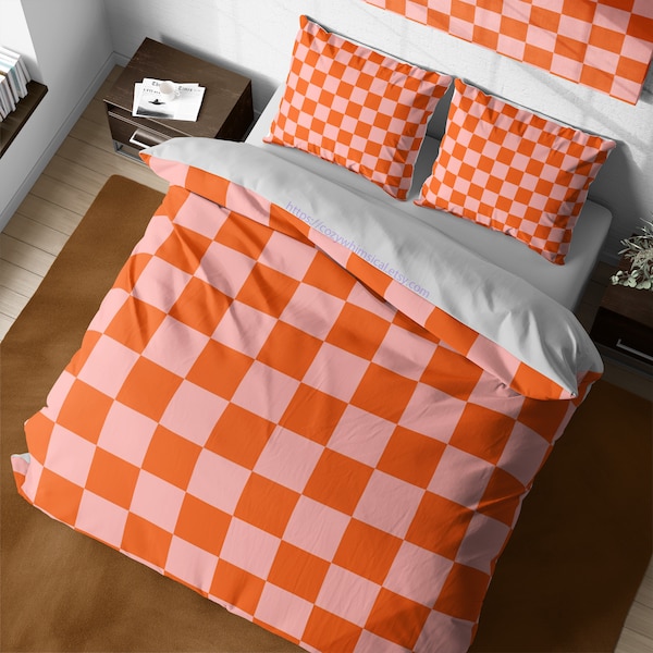 Orange Bedding - Etsy