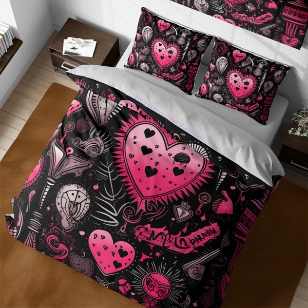 Punk Bedding - Etsy
