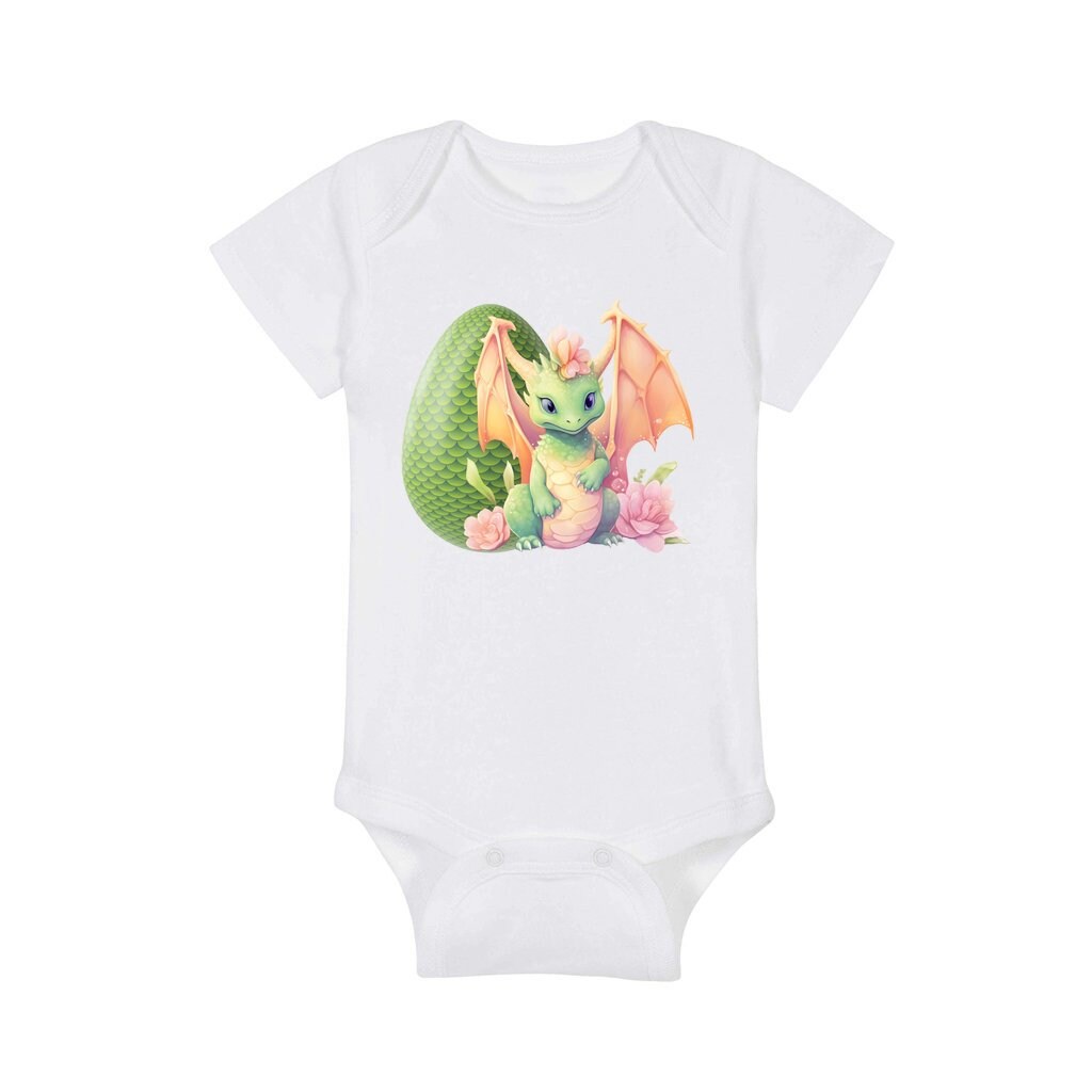 Adorable Baby Dragon Bodysuit Perfect Dragon Shower Gift for Little ...