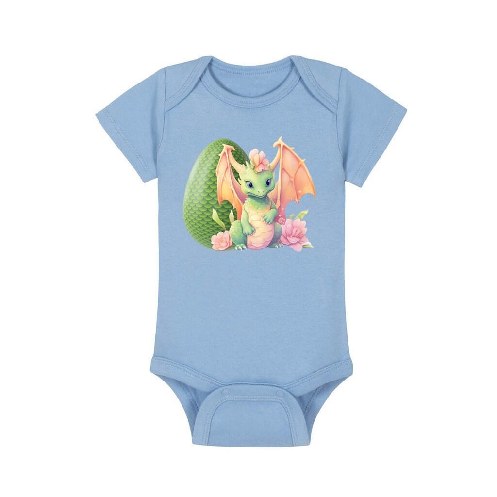 Adorable Baby Dragon Bodysuit Perfect Dragon Shower Gift for Little ...