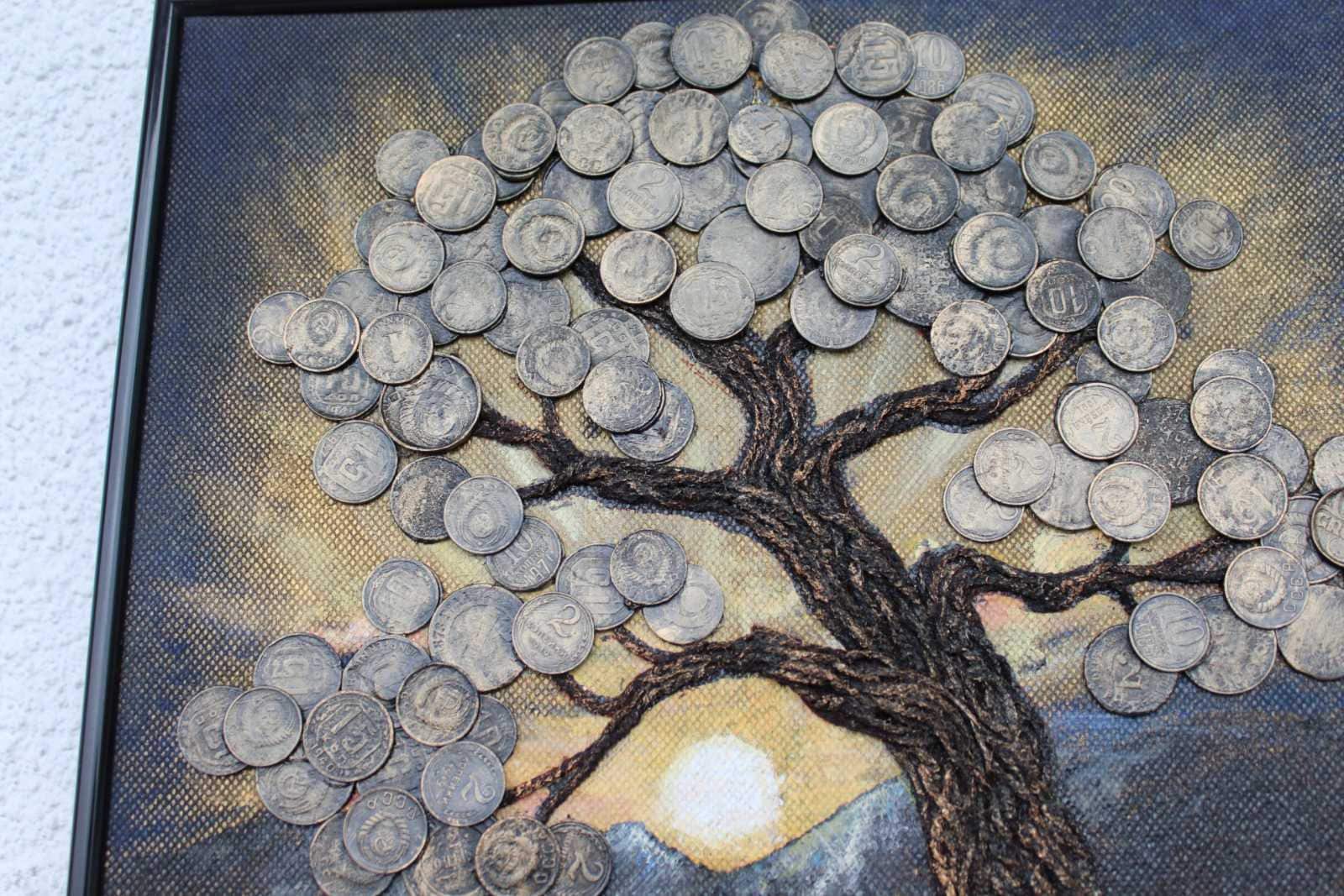 Money Tree Painting, Golden Tree, Money Tree - Etsy