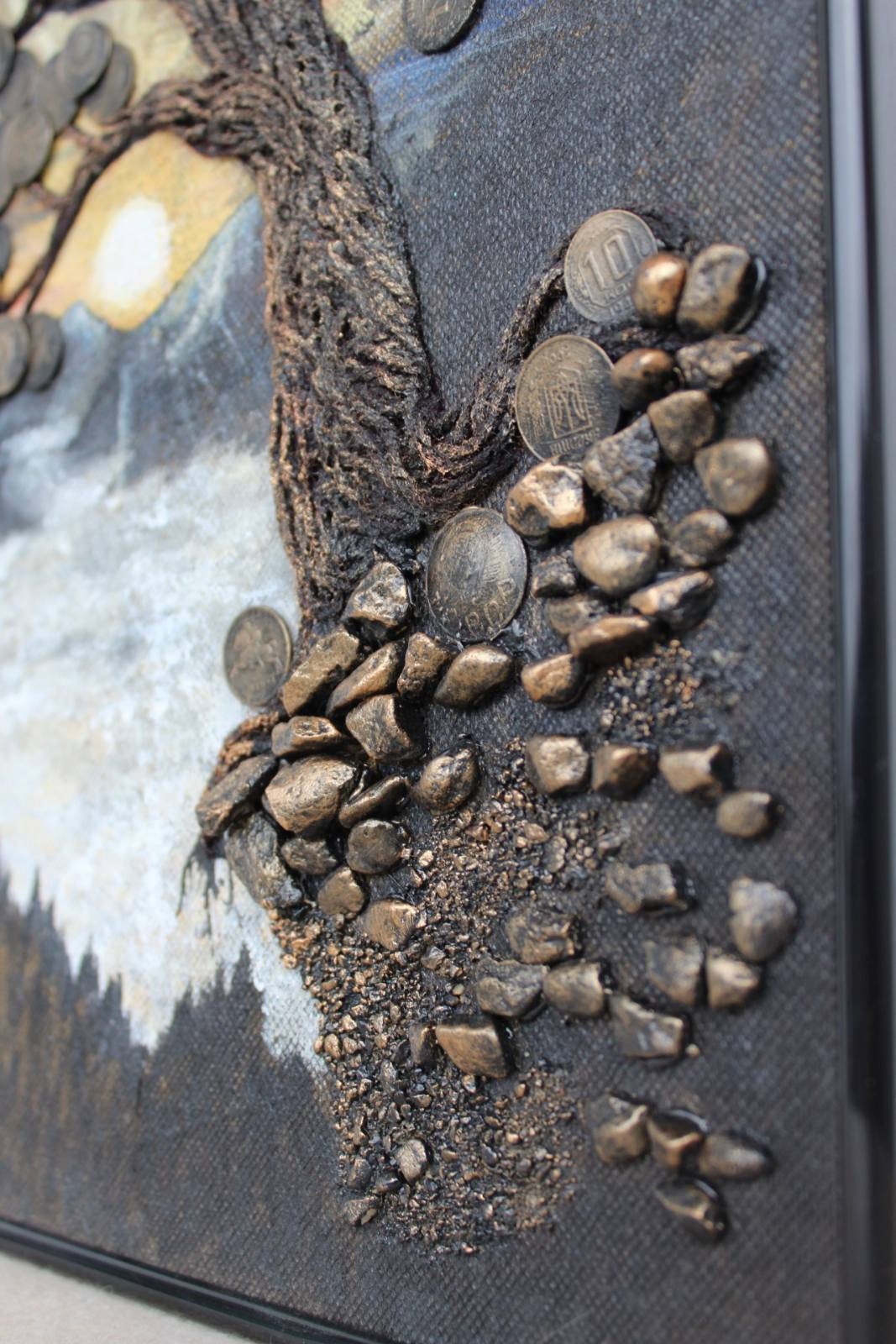 Money Tree Painting, Golden Tree, Money Tree - Etsy