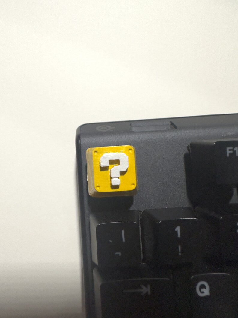 Artisan Mario Question Block Keycap for MX Switches Mx - Etsy