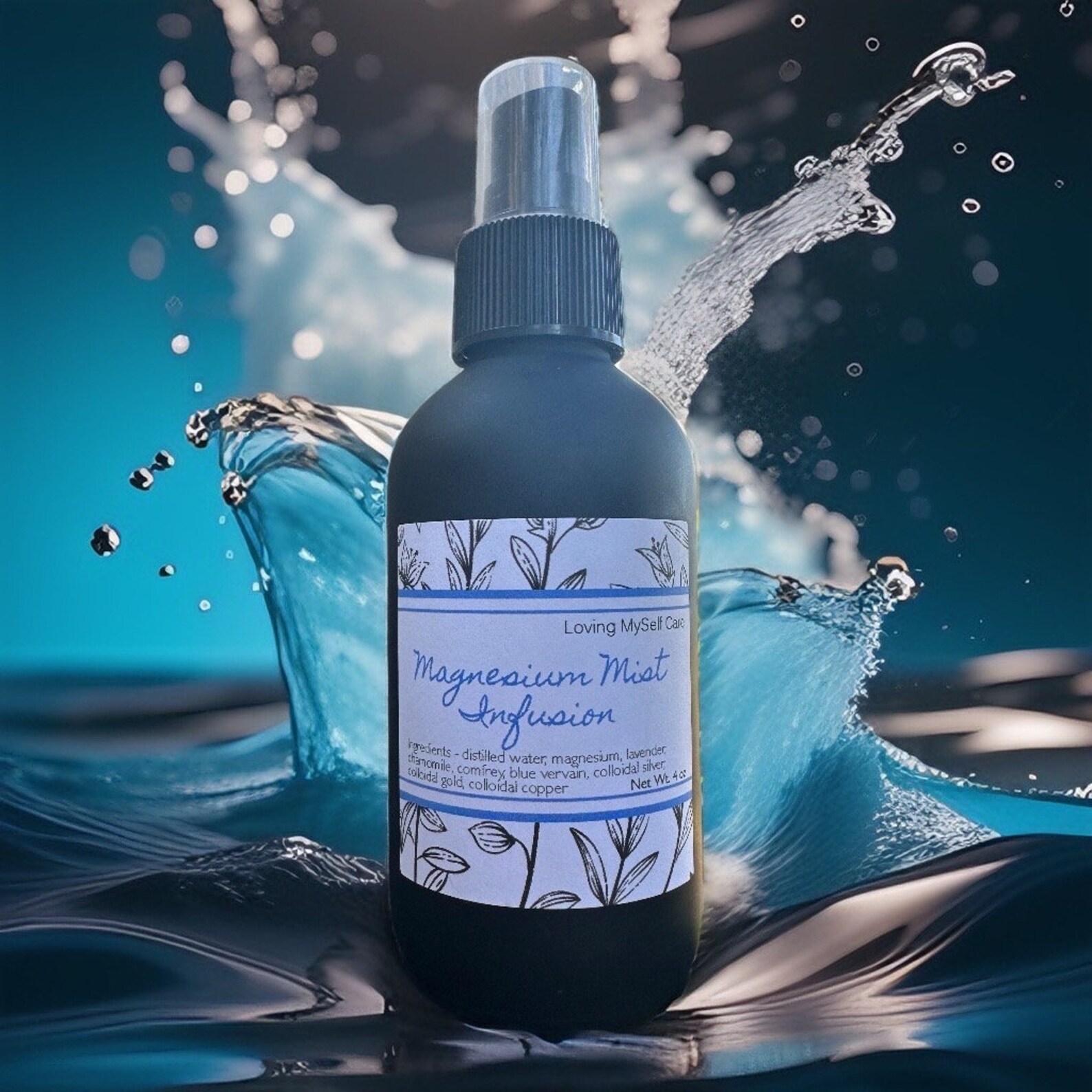 Magnesium Spray, Better Sleep, Natural Deodorant, Leg Crams, Muscle ...