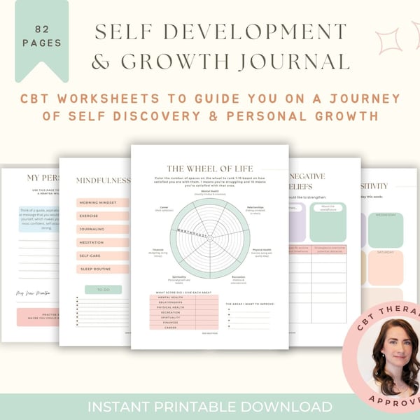 Personal Development Worksheet - Etsy