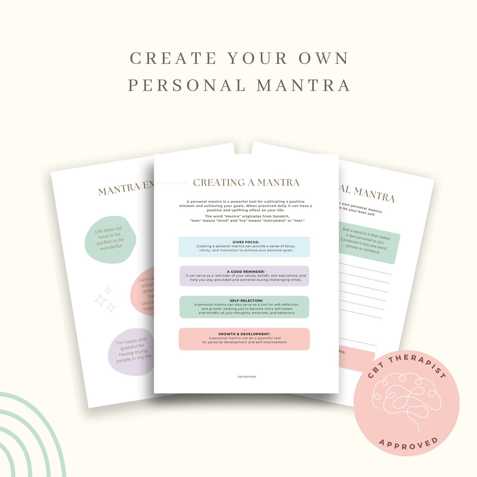 Self Development & Personal Growth CBT Journal, Best Selling, Mental ...