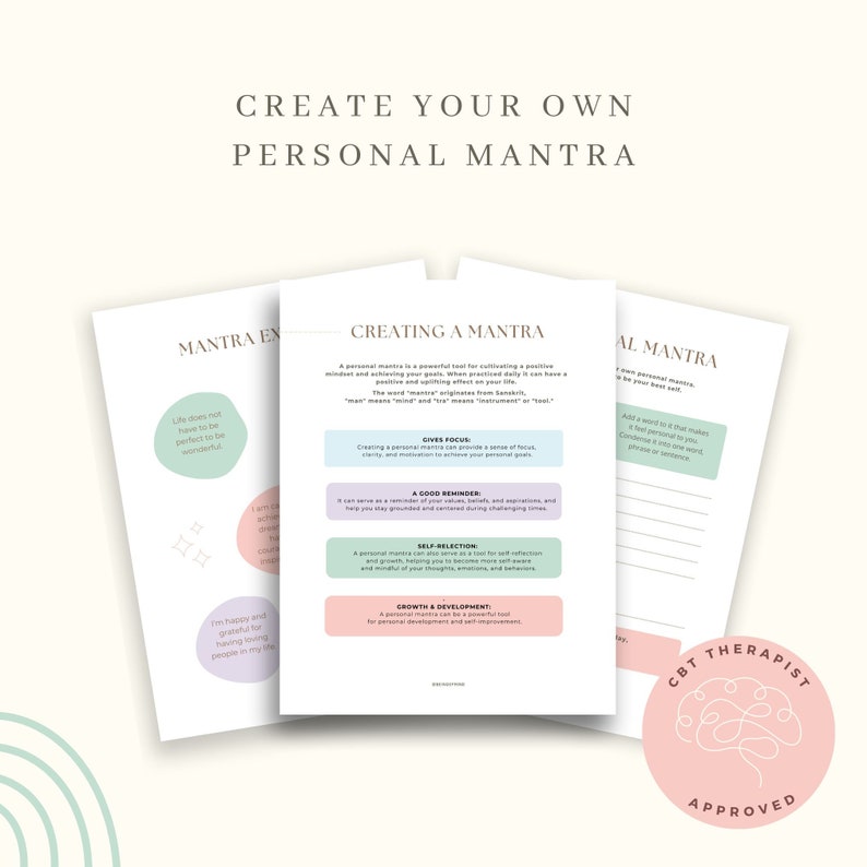 Self Development & Personal Growth CBT Journal, Best Selling, Mental ...