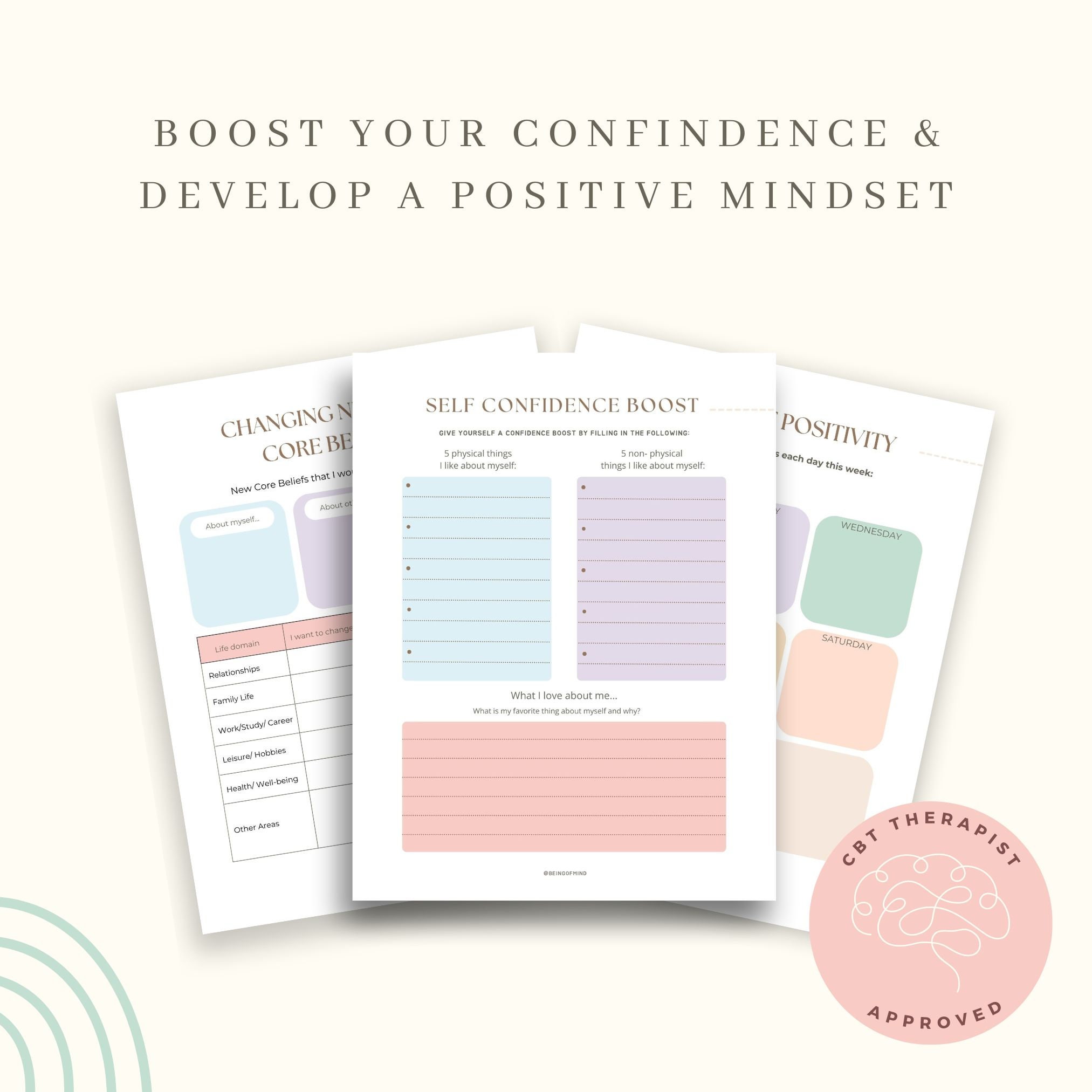 Self Development & Personal Growth CBT Journal, Best Selling, Mental ...