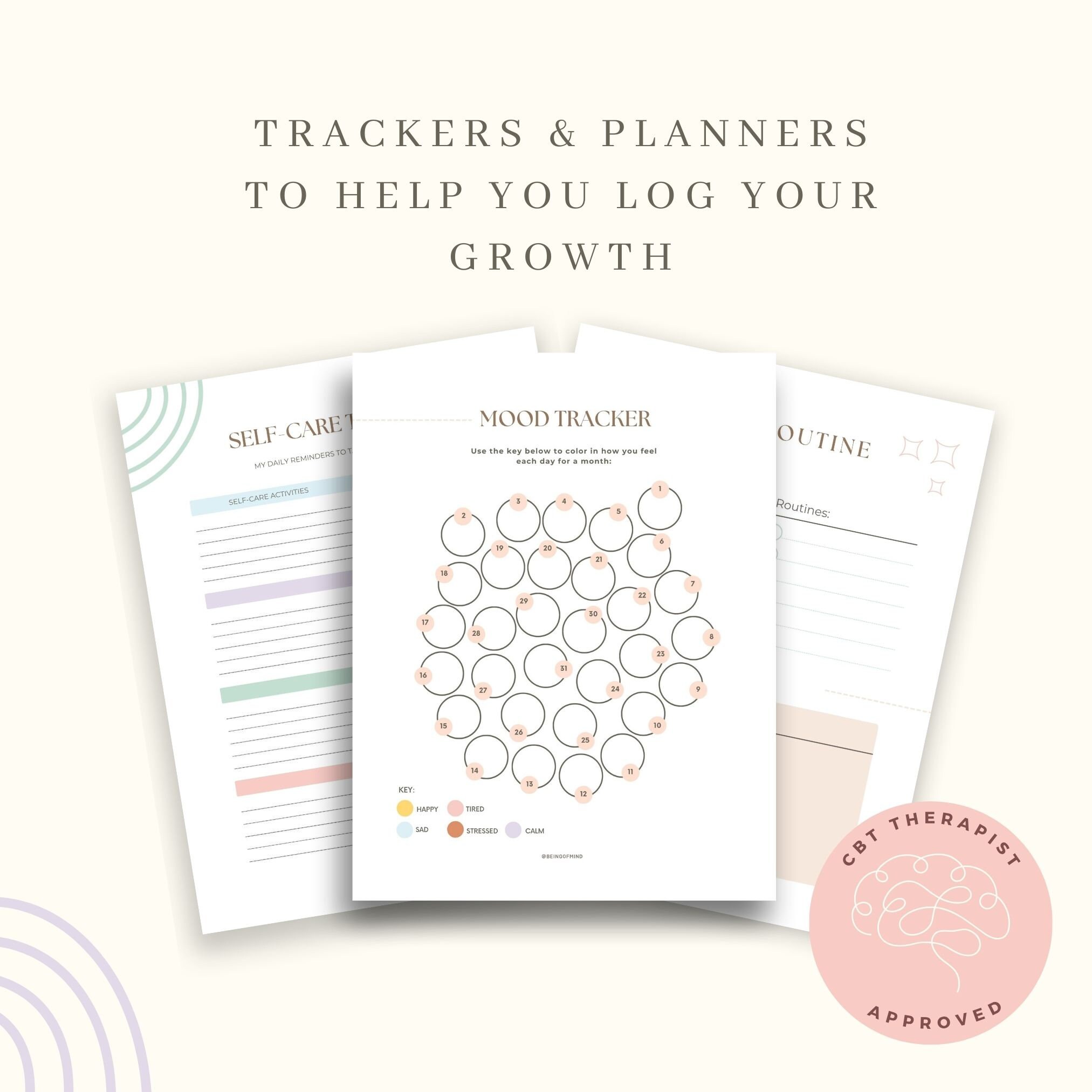 Self Development & Personal Growth CBT Journal, Best Selling, Mental ...