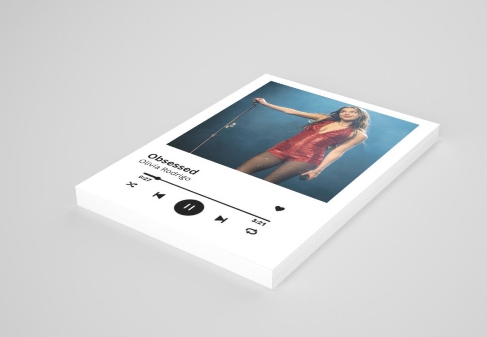 OBSESSED Olivia Rodrigo Music Poster. Guts Tour - Etsy