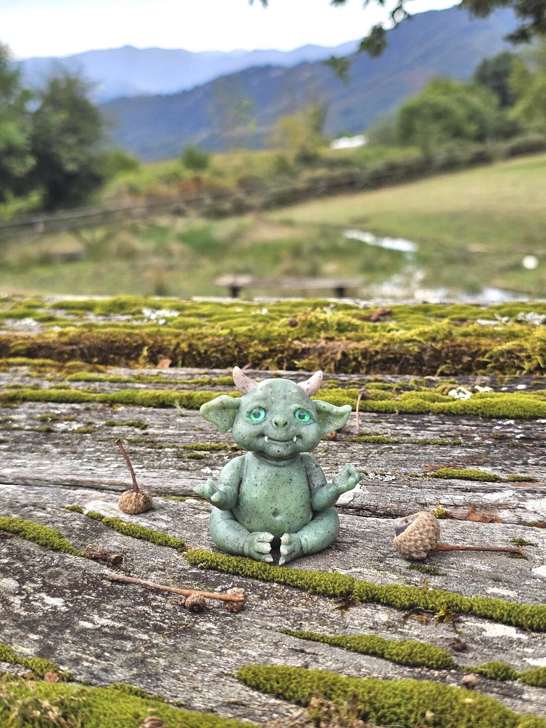 OOAK Goblin Art Doll – Handmade Forest Spirit Creature – Fantasy ...