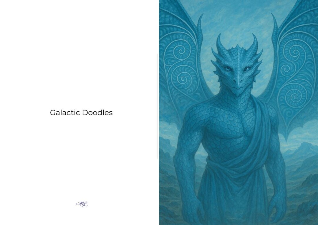 Draco | Fibonacci Spiral Digital Card – Sacred Geometry Art With ...