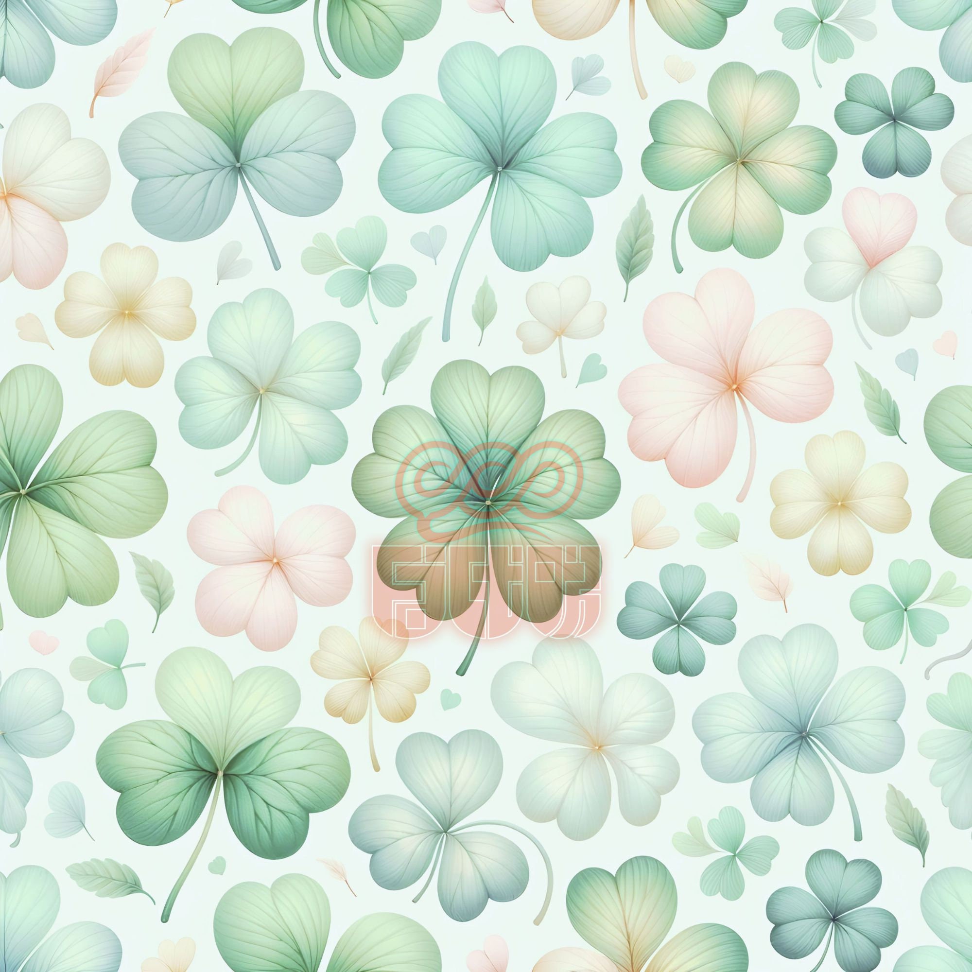 Printable St.patrick’s Day Digital Paper, St. Patricks Clipart ...