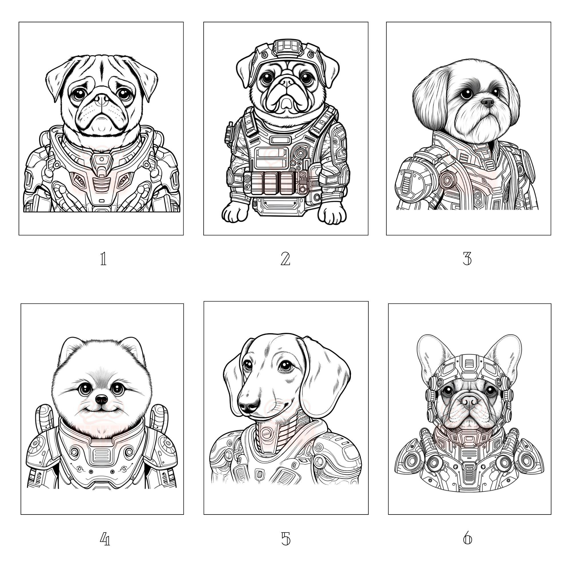 Brave Dog Coloring Pages | 18 Jpgs Coloring Pages | Printable Coloring ...