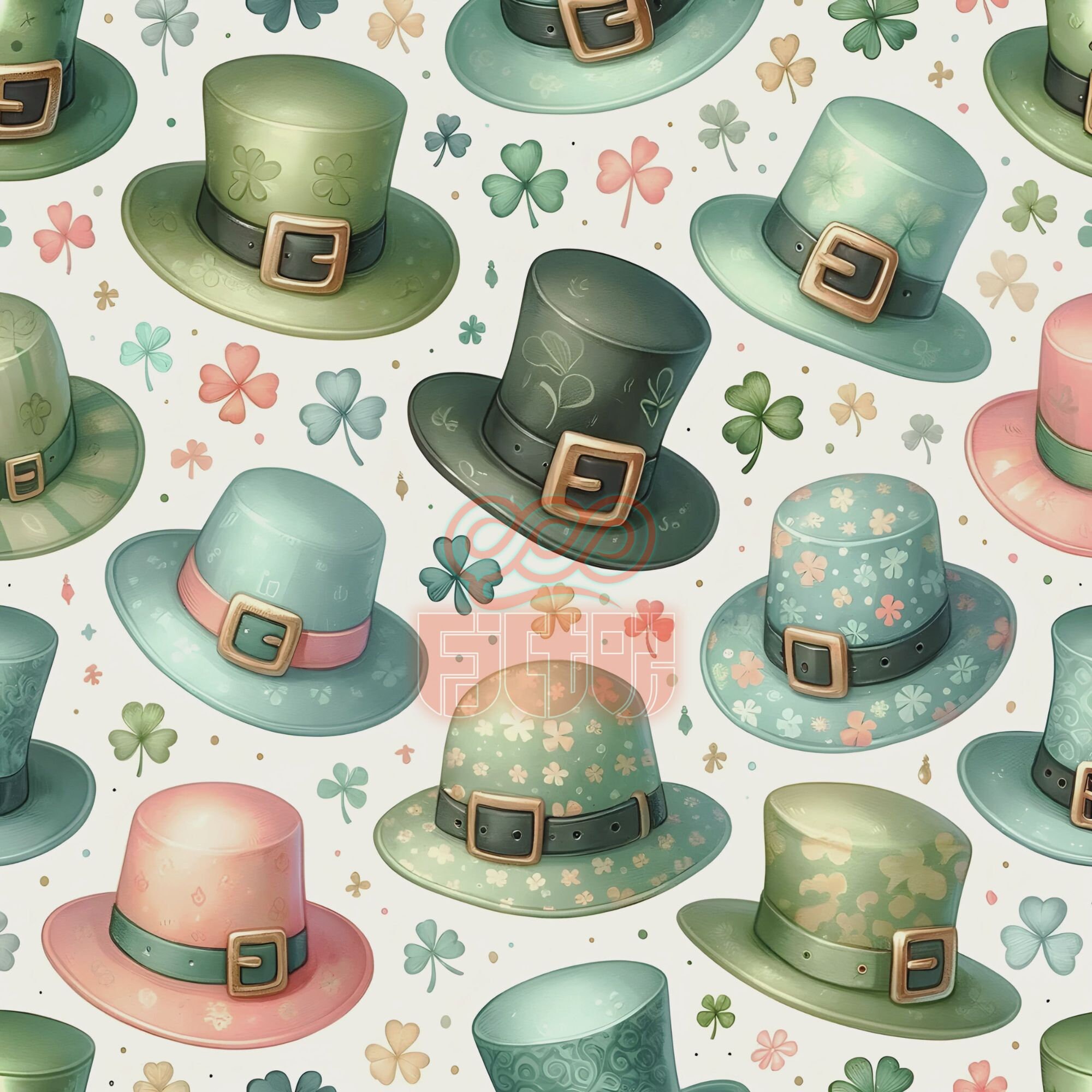 Printable St.patricks Day Digital Paper, St. Patricks Clipart ...