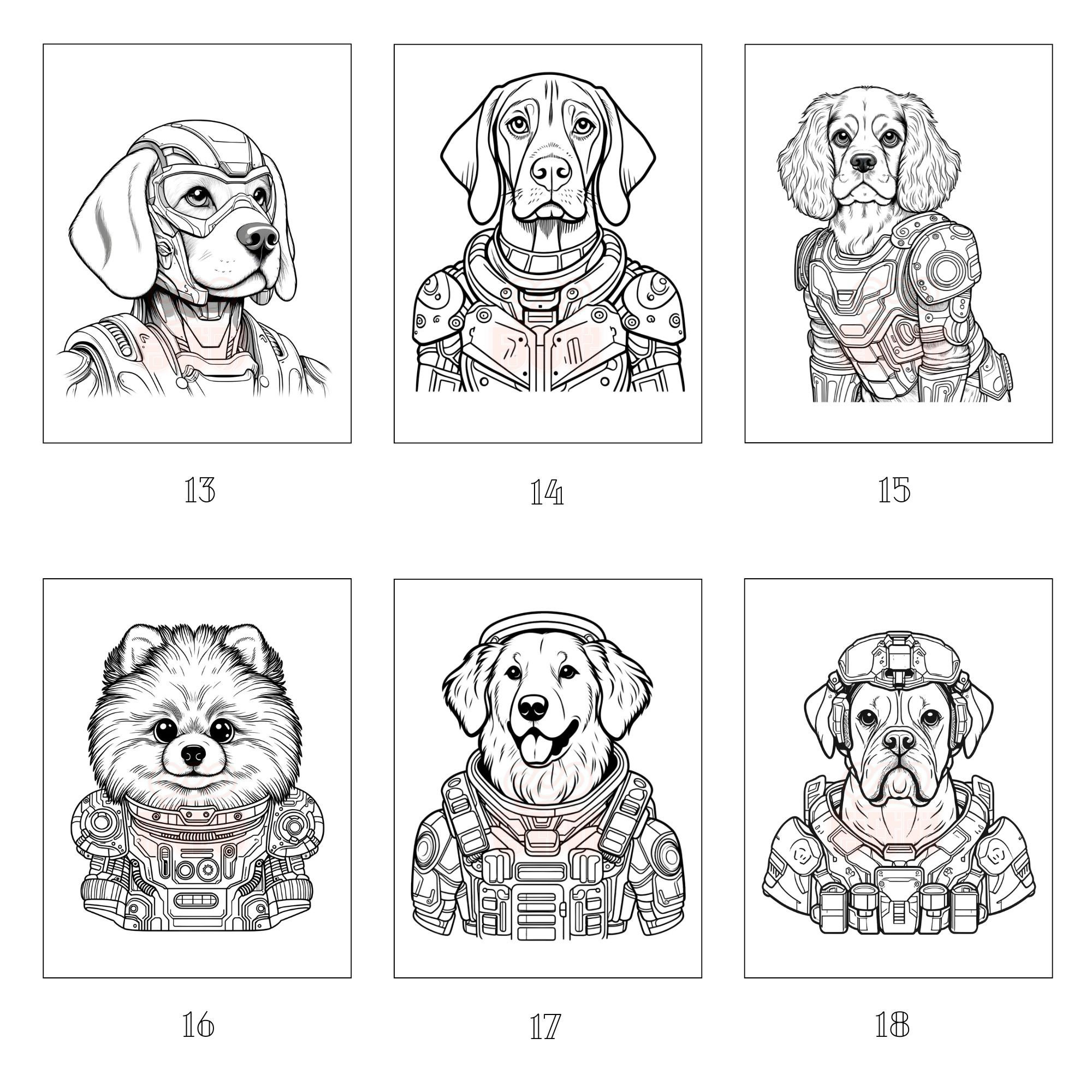 Brave Dog Coloring Pages | 18 Jpgs Coloring Pages | Printable Coloring ...