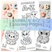Animals A-Z Coloring Pages|a B C Coloring Book | Alphabet Coloring for ...
