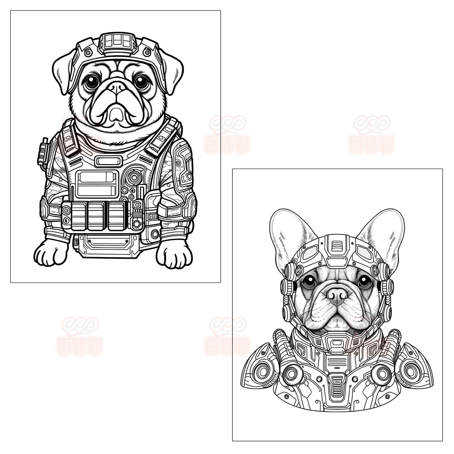 Brave Dog Coloring Pages | 18 Jpgs Coloring Pages | Printable Coloring ...