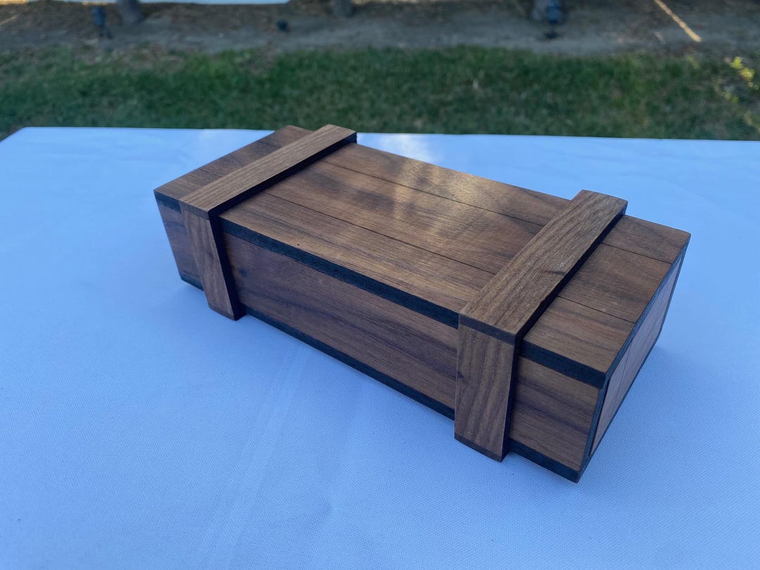 Keepsake Secret Wooden Box - Etsy