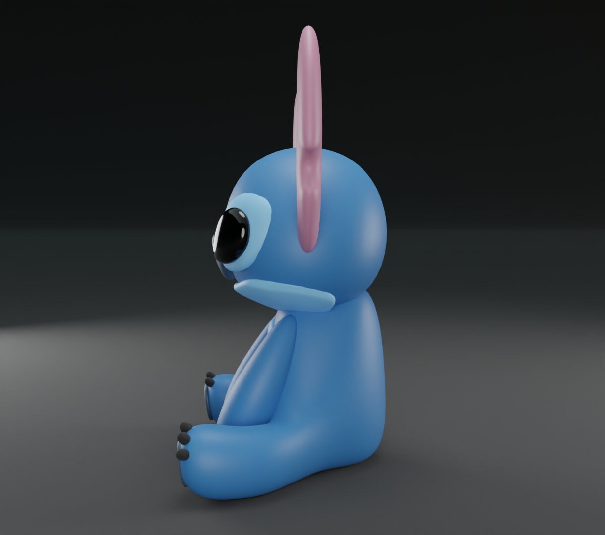 Stitch 3D Model for 3D Print - Etsy