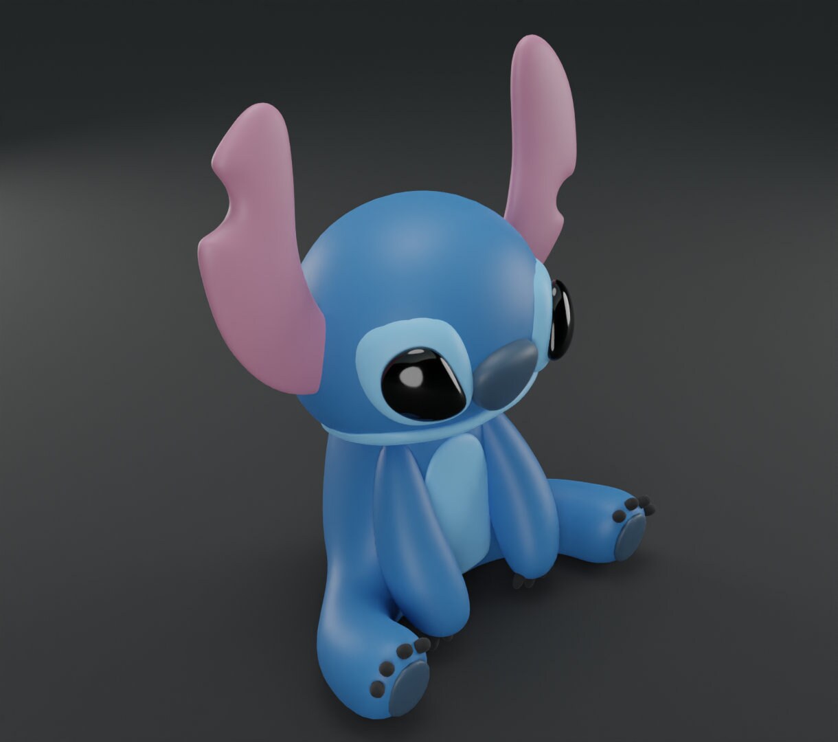 Stitch 3D Model for 3D Print - Etsy