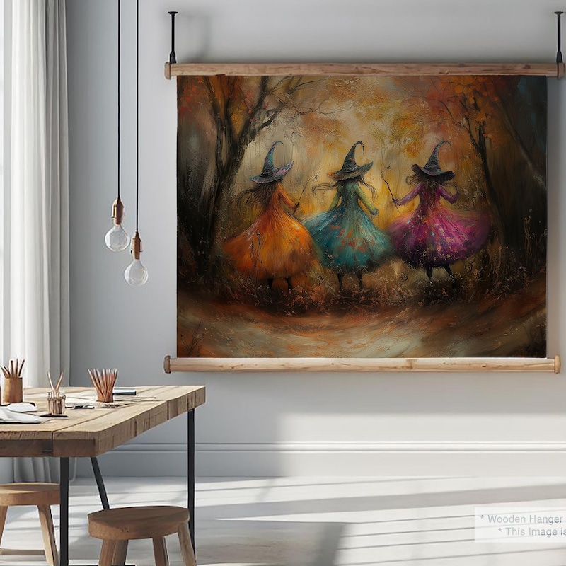 Witchy Wall Tapestry - Etsy