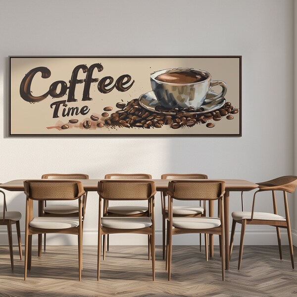 Coffee Canvas Art - Etsy