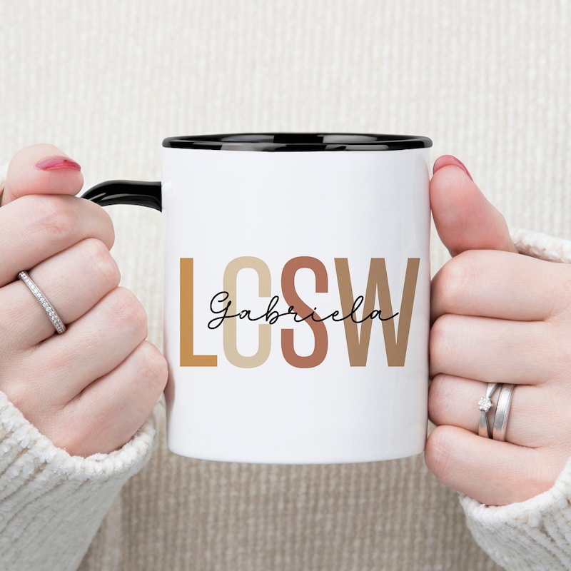 Licensed Social Work Mug - Etsy
