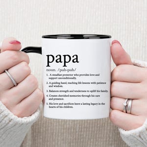 Personalized Papa Mug, Gift for Papa Bear, Custom Papa Gift, Papa ...