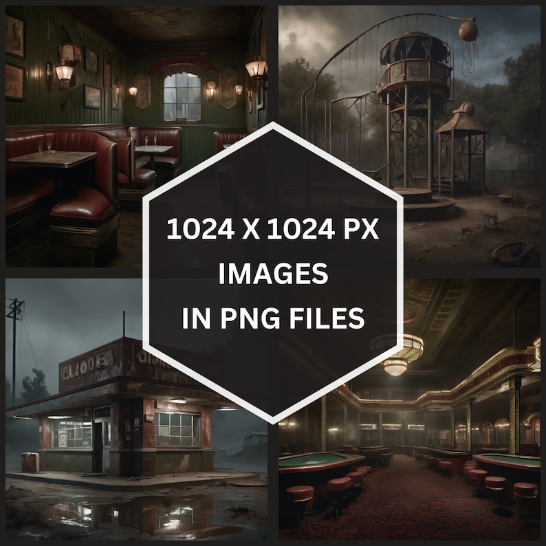 71 Call of Cthulhu Scenery Bundle 2, Lovecraft Digital Art, Bundle, RPG ...