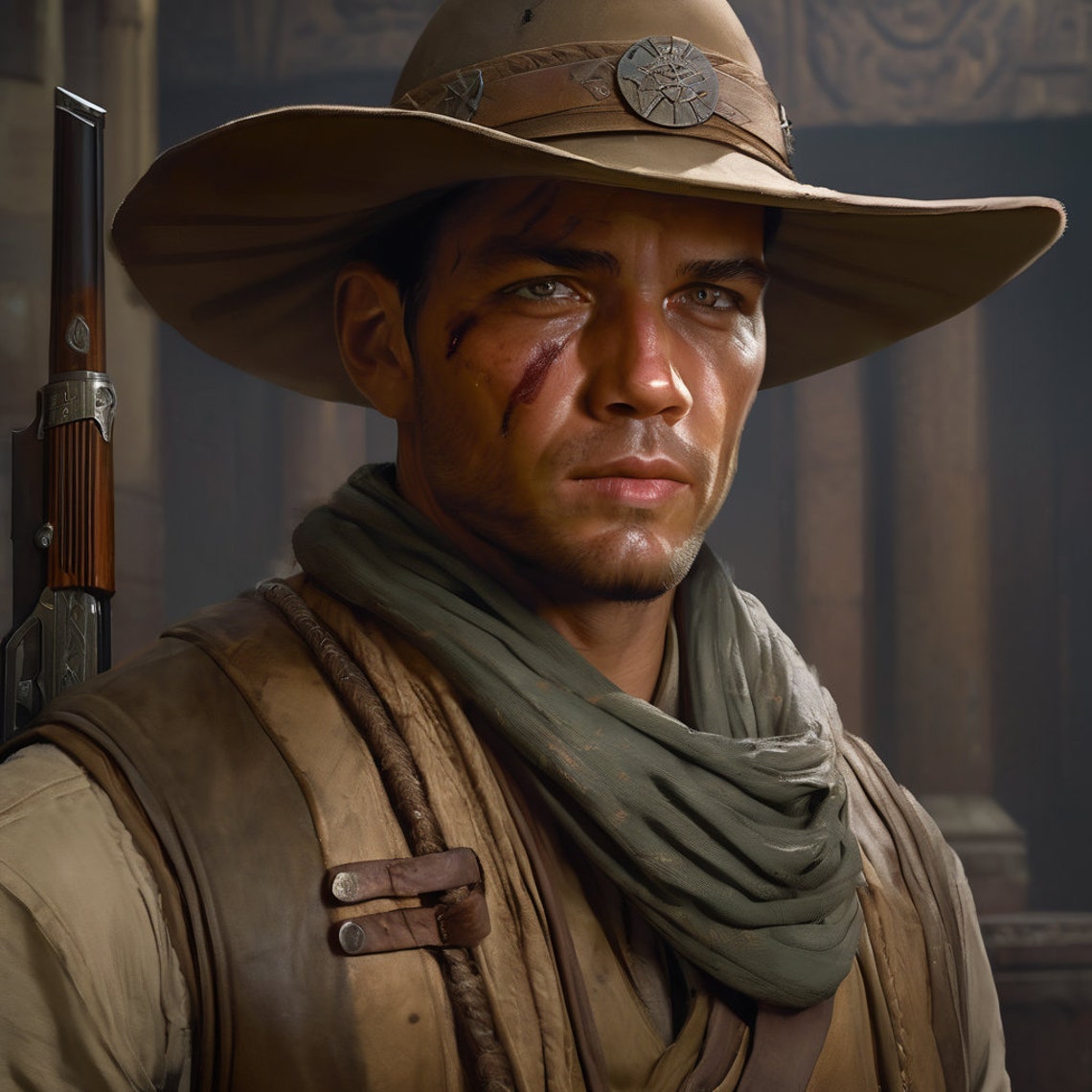 80 Characters Portraits, Call of Cthulhu, Lovecraft Digital Art, Bundle ...