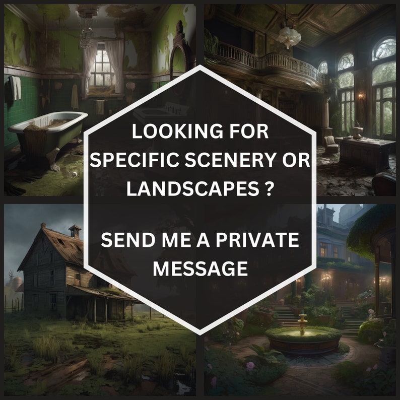 67 Call of Cthulhu Scenery, Lovecraft Digital Art, Bundle, RPG, Instant ...