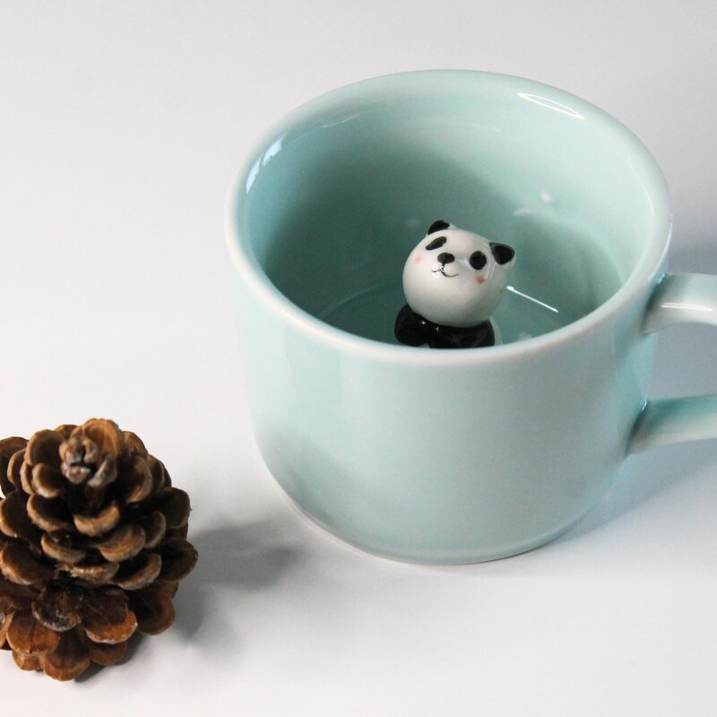 Ceramic Panda - Etsy