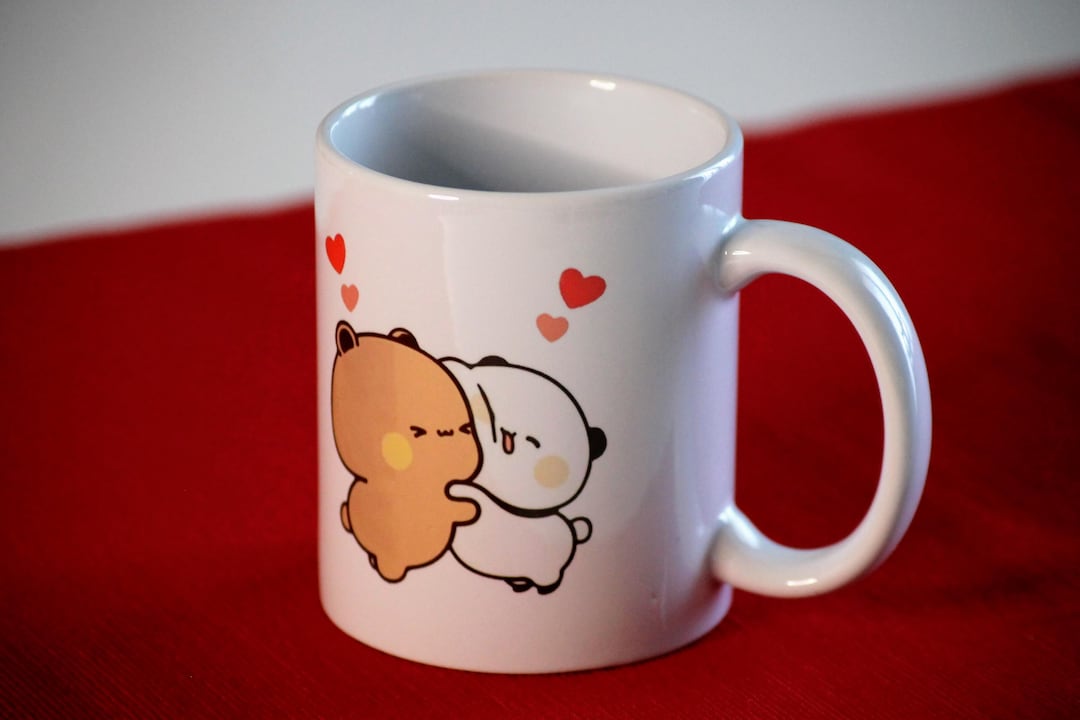 Milk Mocha Bear Hug Mug - Etsy