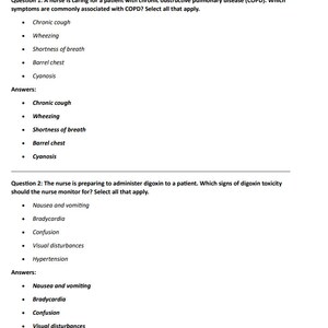 NCLEX-PN Comprehensive SATA Questions&answers - Etsy