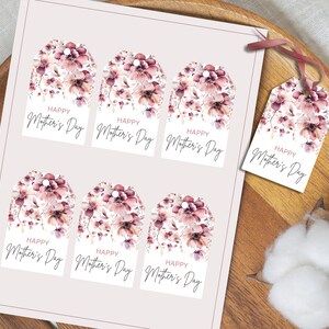 Mother's Day Gift Tag, Printable Gift Tag, Mother's Day Printable ...