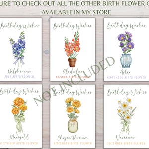 Birthday Card Printable, Birthday Card Downloadable, Happy Birthday ...