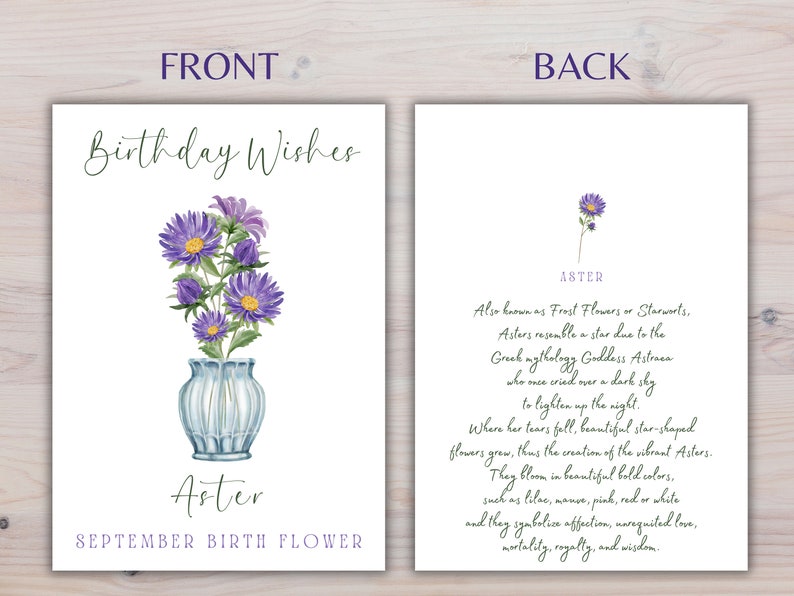 Birthday Card Printable, Birthday Card Downloadable, Happy Birthday ...